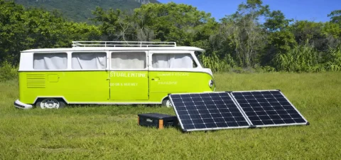 Rigid Folding Solar Panel - Portable RV Power | Bright Solar
